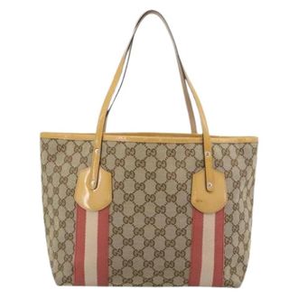 Gucci Pre-owned Vintage Tote Bag - - Pre-owned - Damen - Beige - ONE SIZE