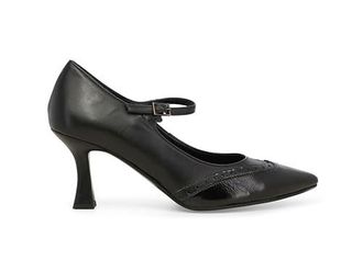 Melluso D Confortable Collier en Cuir pour Femme avec Bracelet Noir e5158 36.5