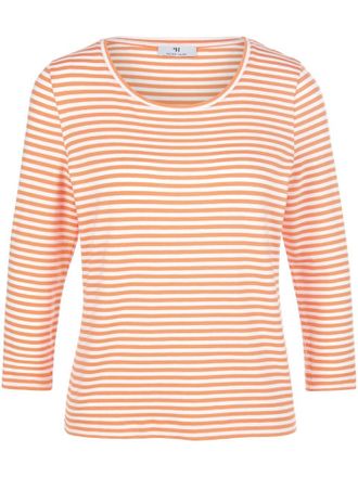 Peter Hahn Rundhals-Shirt 3/4-Arm Peter Hahn orange