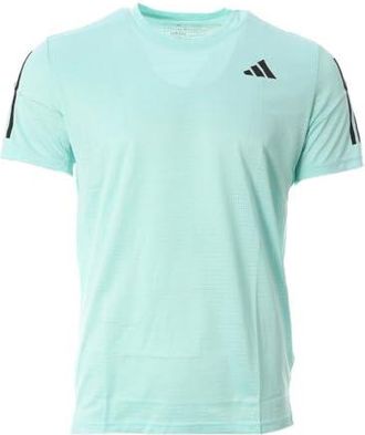 adidas T-Shirt Turquoise Homme Run Event Bleu M