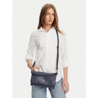 Tommy Hilfiger Handtasche Tommy Hilfiger Th Modern Conv Crossover AW0AW17465 Dunkelblau