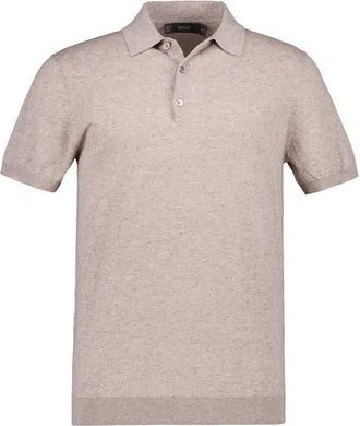 Boggi Milano Herren Polo-Shirt beige