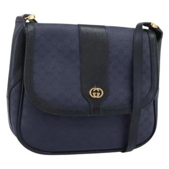 Gucci Pre-owned Vintage Crossbody Bag - - Pre-owned - Damen - Blau - ONE SIZE