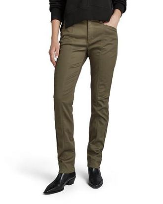 G-Star G-Star Femme Pantalon High Skinny, Vert (dk shamrock D24390-C105-7159), 33W / 32L
