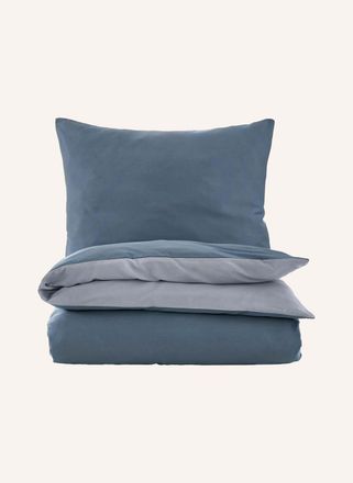 Hessnatur Hessnatur Satin Wende Bettw&auml;sche-Set blau