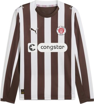 Puma Maillot &agrave; manches longues Home 25/26 FC St. Pauli Homme, Accessoires, Marron, 3XL
