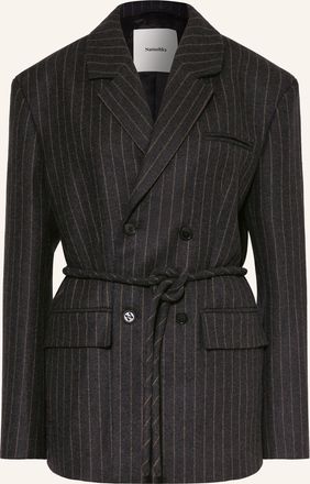 Nanushka Blazer Osono schwarz