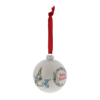 Enesco Beatrix Potter Peter Rabbit Christmas Bauble