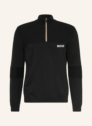 HUGO BOSS Troyer Hydro schwarz