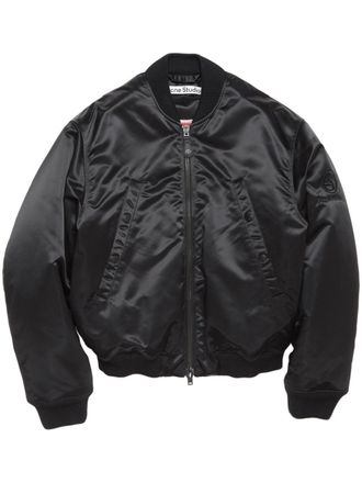 Acne Studios veste bomber à design matelassé - Noir