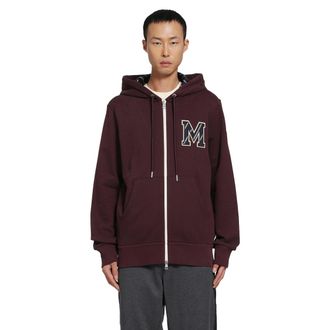 Moncler Monogram Zip-Up Hoodie