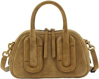 Marc Jacobs Sac bandouli&egrave;re Babe Top Handle en cuir daim