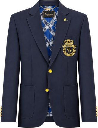 Billionaire Boys Club Blazer BB Crest - - Jackets - Herren - Blau - 3XL