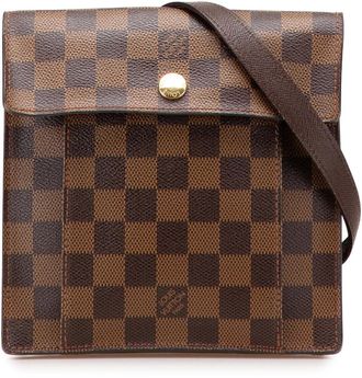 Louis Vuitton Hobo Bags - Damier Ebene Pimlico - Gr. unisize - in Braun - für Damen