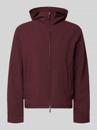 Emporio Armani Jacke mit Kapuze und Zweiwege-Rei&szlig;verschluss