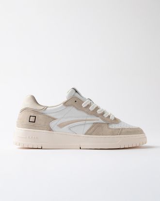 D.A.T.E. torneo pure calf white-beige
