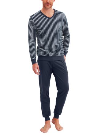 CALIDA Cotton Special B&uuml;ndchen-Pyjama Herren, aus 100% Baumwolle