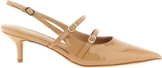 Twin-Set Slingback-Pumps - Nude