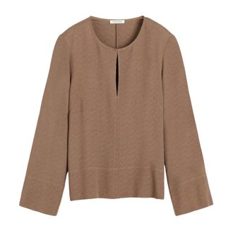 By Malene Birger Malukka Bluse - - Blouses & Shirts - Damen - Braun - XS