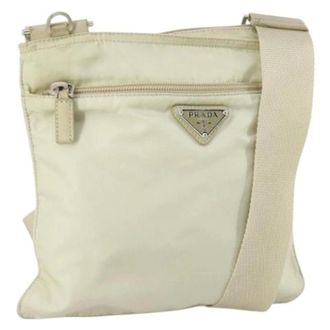 Prada Sac bandouli&egrave;re Vintage Pre-owned - Femme - Pre-owned - Beige - Taille: ONE Size