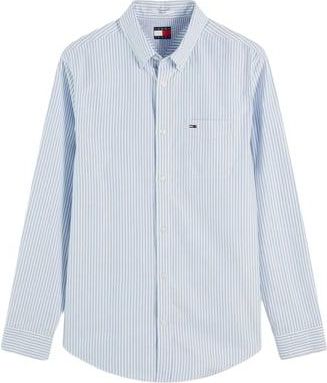 Tommy Hilfiger Chemise col am&eacute;ricain &agrave; rayures en coton