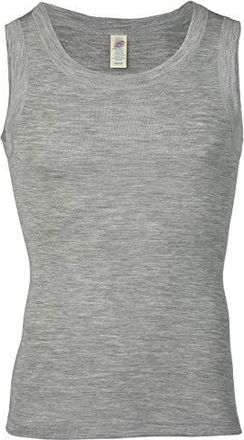 Engel Natur Débardeur en laine et soie Pour homme - Gris - 52/54 FR