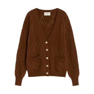 Max Mara Damen, Strickwaren, Braun, SGr&ouml;&szlig;e