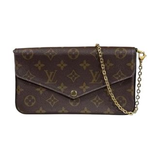 Louis Vuitton Pre-owned Vintage Monogram Pochette Schultertasche - - Pre-owned - Damen - Braun - ONE SIZE