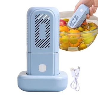 Generico Lave-linge et séchoir à fruits | Purificateur et nettoyant de produits horticoles | Dispositif portable essoreuse de purification pour maison, cuisine