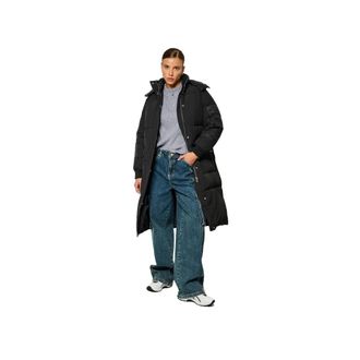 Kaporal Femme, Manteaux, Noir, Taille: 36 FR Down Manteaux