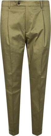 Berwick 1707 Homme, Pantalons, Vert, Taille: 2XL Pantalone Relaxed Fit