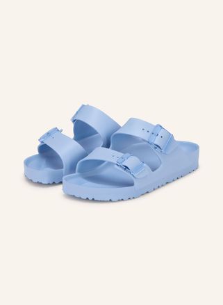 Birkenstock Pantoletten Arizona Stealth Buckle blau