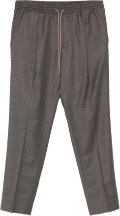 BRIGLIA 1949 Wimbledons Cropped Hosen - - Trousers - Herren - Braun - 3XL