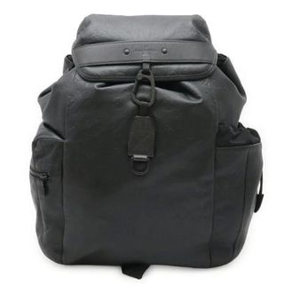Louis Vuitton Sac &agrave; dos Pre-owned en cuir Monogram Shadow - Femme - Pre-owned - Noir - Taille: ONE Size