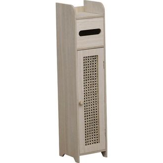 Tendance Meuble r&eacute;serve et d&eacute;rouleur wc cannage naturel