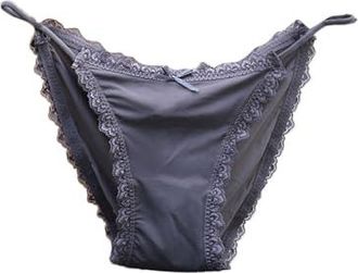 Generic Culotte sans Couture Femme Culotte Femme sans Couture Culotte Femme De Classique Export Europe Dentelle Crotch Renforc&eacute; Soie Glac&eacute;e Seamless Bordures 