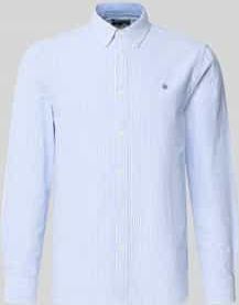 Superdry Regular Fit Freizeithemd mit Logo-Stitching