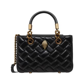 Kurt Geiger Femme, Sacs, Noir, Taille: ONE Size Square Kensington Bag