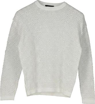 Fabiana Filippi Damen Pullover aus Baumwoll-Mix