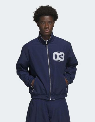 adidas Originals Firebird - Veste dentra&icirc;neur - Indigo nuit/ciel clair-Bleu