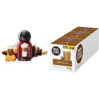 Nescaf&eacute; Dolce Gusto NESCAF&Eacute; Dolce Gusto Krups KP123H Mini Me Coffee Capsule Machine, 15 Bar, Compact, High Pressure Coffee Machine, Over 30 Coffee Creations, Choice of Dr