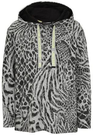 Doris Streich Strickpullover mit Hoodie