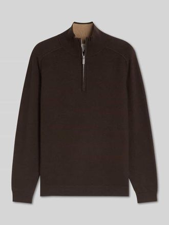 Tom Tailor Regular Fit Pullover mit Troyerkragen