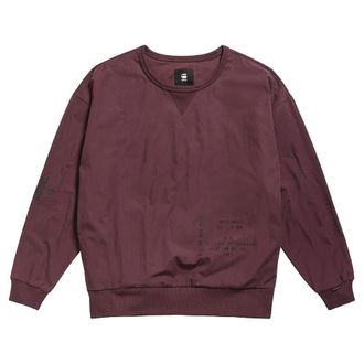 G-Star RAW Damen Woven Loose Sweatshirt, Purpur (Vineyard Wine D22130-A790-D303), L