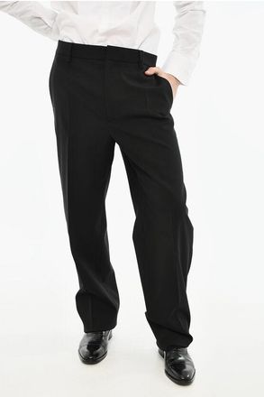 Dsquared2 Virgin Wool Pants with Belt Loops Größe 46