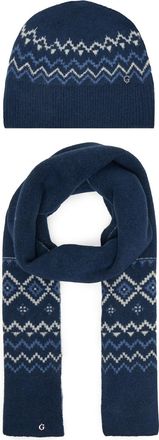 Guess Set Schal und Mütze Guess W5PZ18 Z3LQ0 Dunkelblau