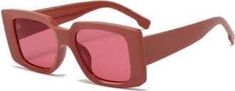 Generic Lunettes De Soleil Dextérieur À Petite Monture For Hommes Plage En Plein Air For Femmes(Red)