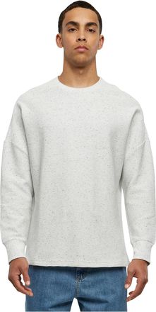 Urban Classics Herren Cut On Sleeve Naps Interlock Crew Pullover, per Pack Grau (Lightgrey 00143), X-Large (Herstellergr&ouml;&szlig;e: XL)