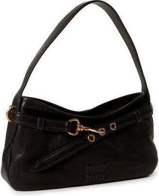 Miu Miu Lederabenteuer - schwarz