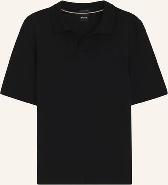 HUGO BOSS Pullover H-Lantoni Regular Fit schwarz